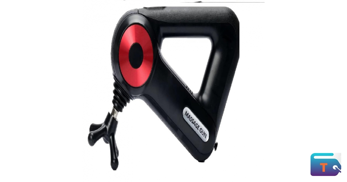 Rechargeable Massage Gun with 12 Different Heads | TAKEYT | Online Shopping