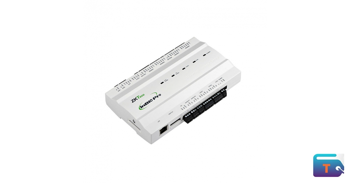 ZKTECO TWO DOOR CONTROLLER USED WITH BIOMETRIC READERS | TAKEYT ...