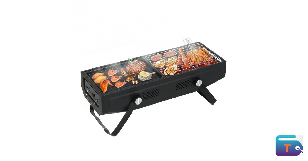 Foldable Portable Braai + Grill | TAKEYT | Online Shopping
