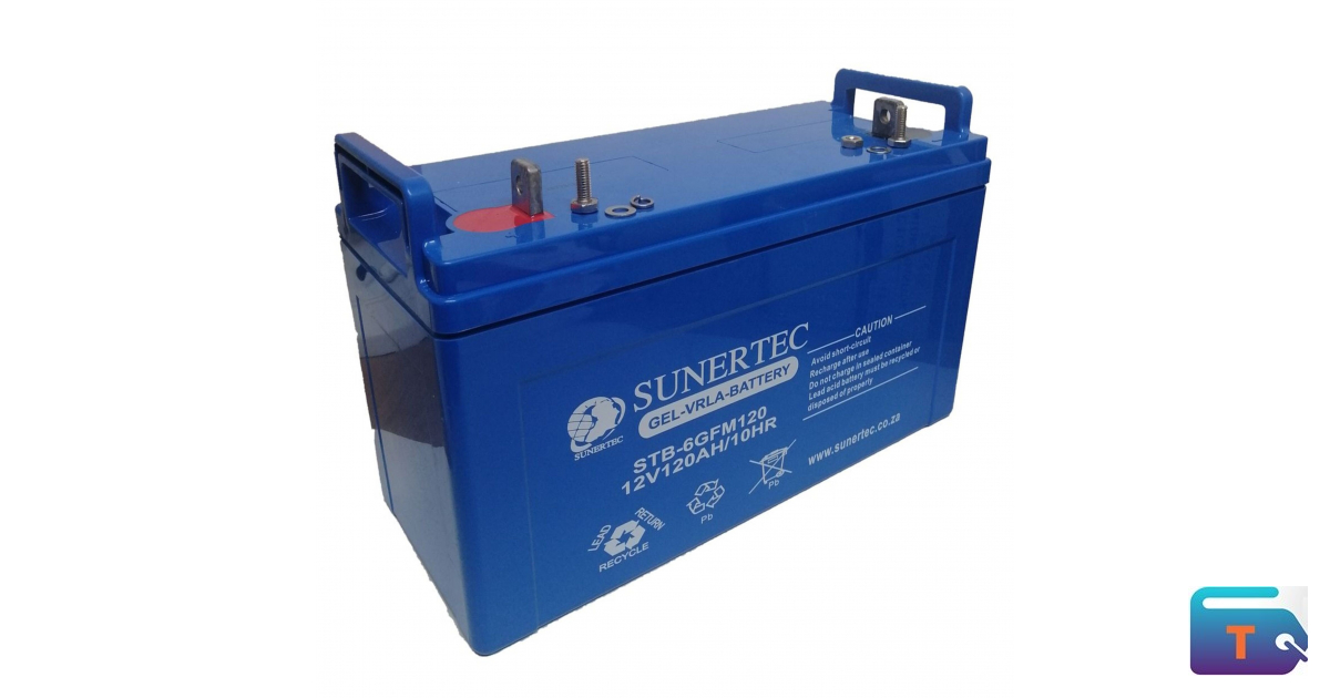 12V 120AH Gel Battery Sunertec | TAKEYT | Online Shopping