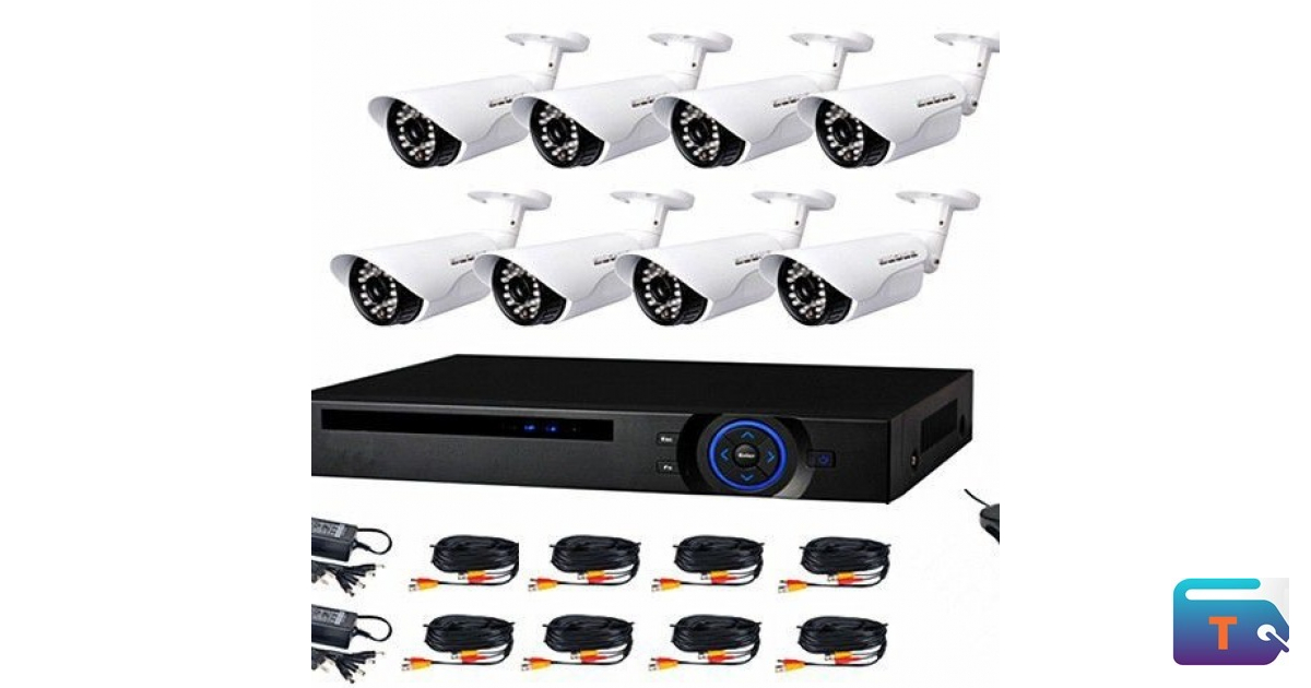 8 Channel cctv camera system – 500gig hard drive | TAKEYT | Online Shopping