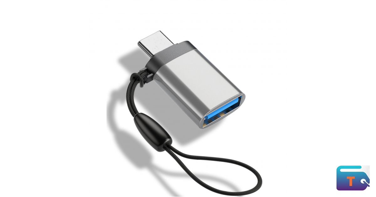 Andowl TYPE-C TO USB Adapter – Silver | TAKEYT | Online Shopping
